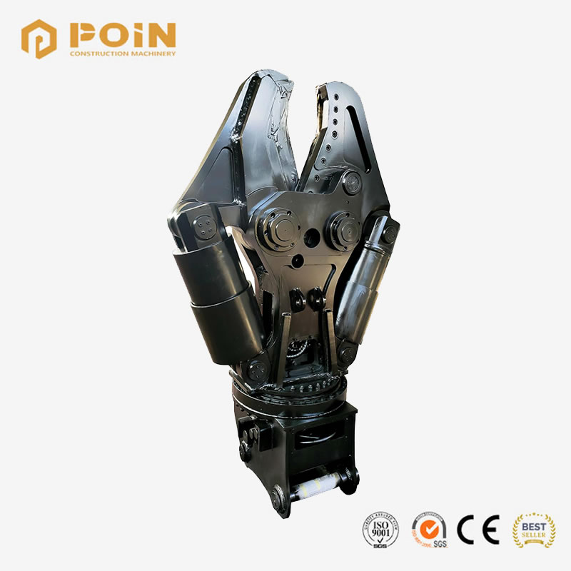 Double Cylinder Hydraulic Shear for Excavators - POIN
