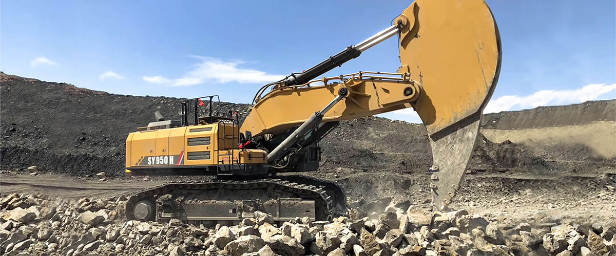 Excavator Rock Boom and Ripper Arm 40 to 70T for sale - POIN
